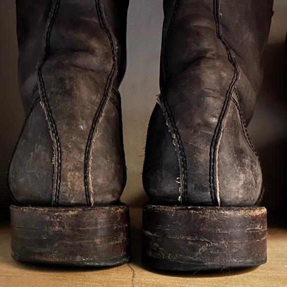 Freebird by Steven | Shoes | Freebird Chase Leather Combat Boot Euc 0 ...